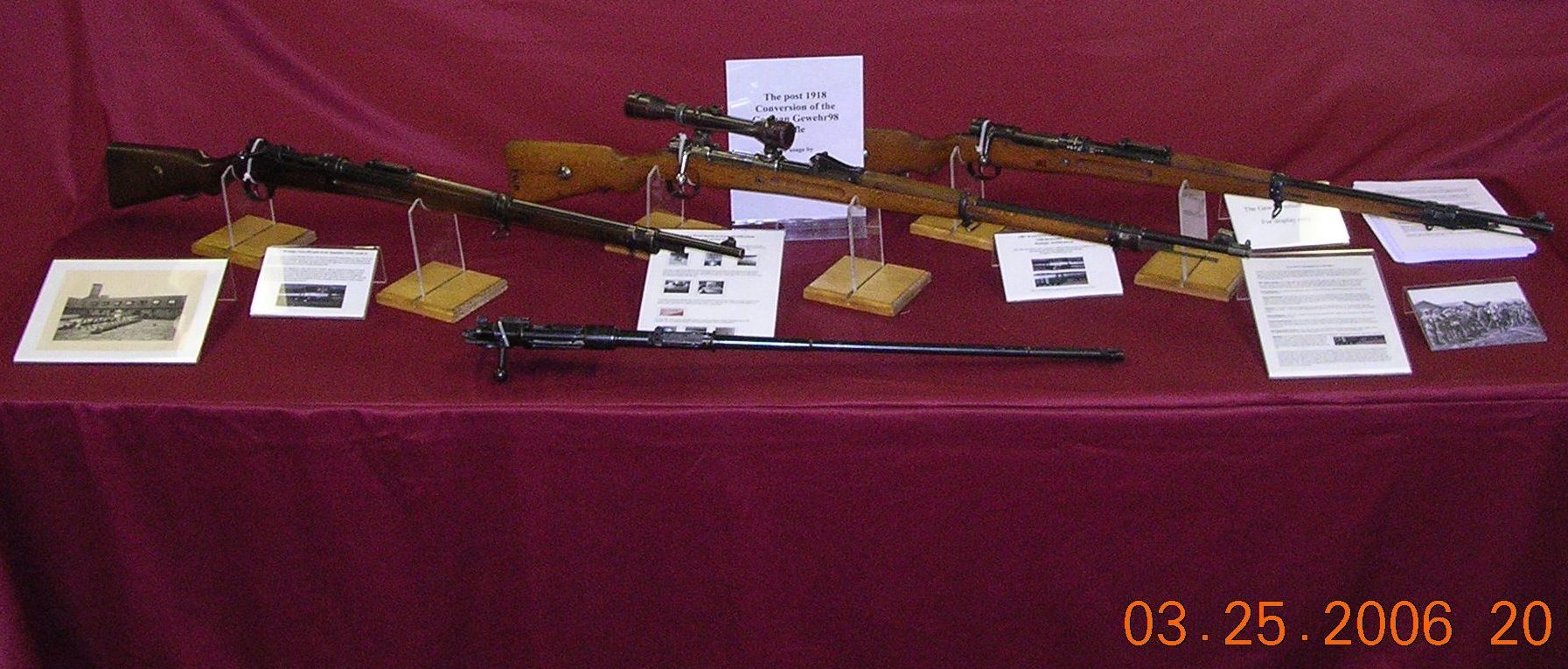 The Modified Gew98 Rifle - Ye Connecticut Gun Guild