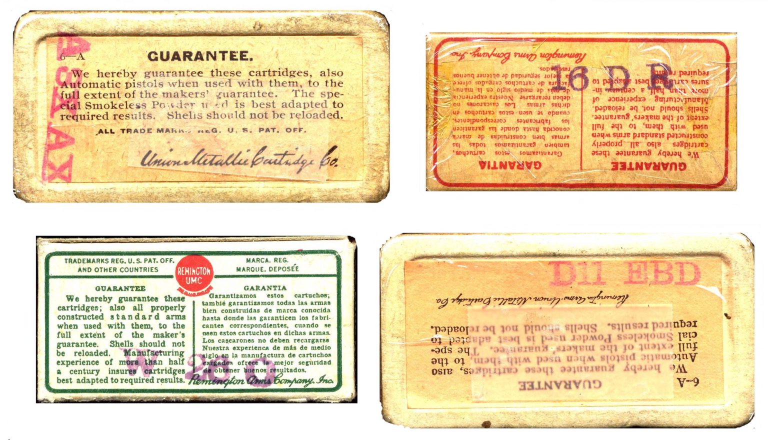Breaking the Remington Ammo Box Date Code - Ye Connecticut Gun Guild